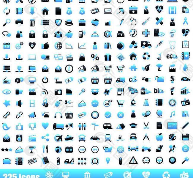 矢量图标图片设计元素素材免费下载(图片编号:552741)-六图网