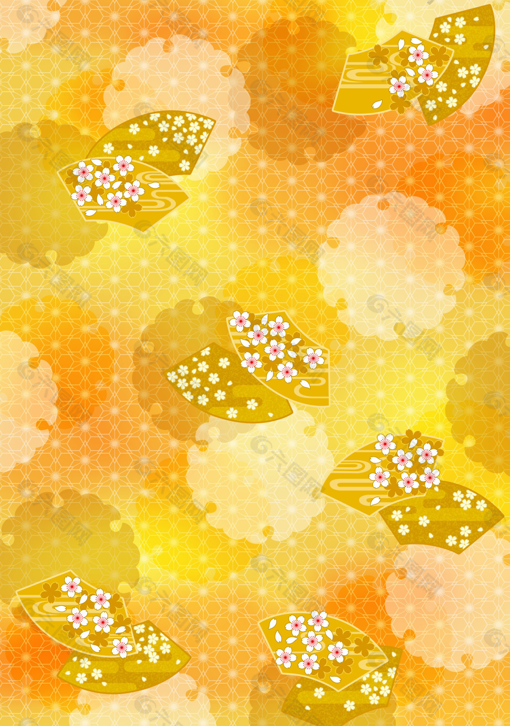 点点盛开的花底纹花纹素材背景素材免费下载(图片编号:797433)-六图网