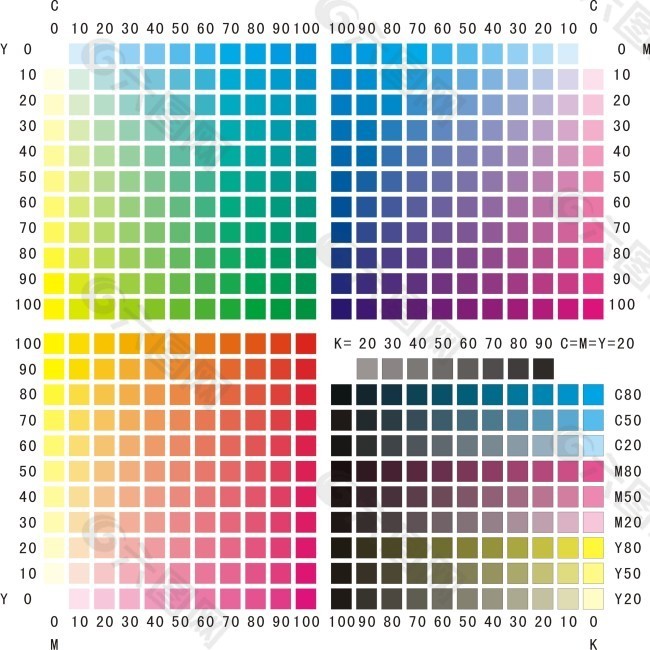 色板 色标 色谱设计元素素材免费下载(图片编号:2700320)-六图网