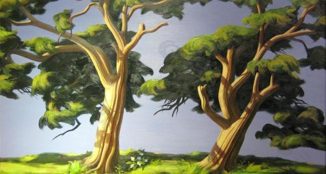 油画树图片装饰装修素材免费下载(图片编号:3030491)-六图网