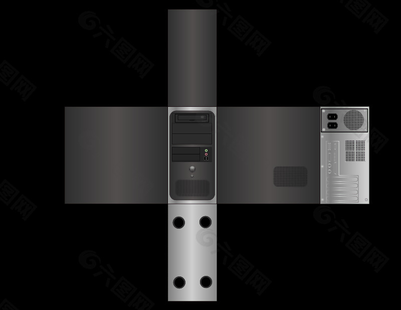 CPU papercraft素材免费下载(图片编号:3687354)-六图网