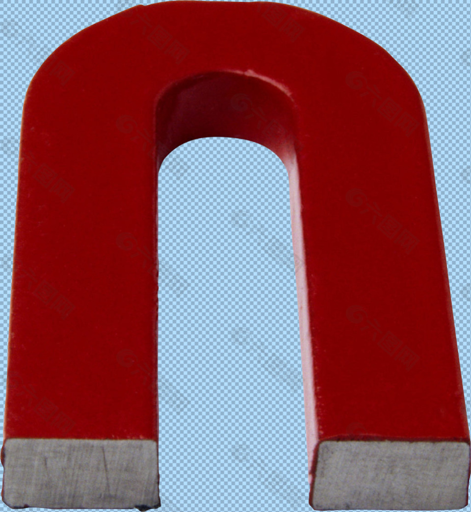U形红色磁铁免抠png透明图层素材设计元素素材免费下载(图片编号:8810176)-六图网