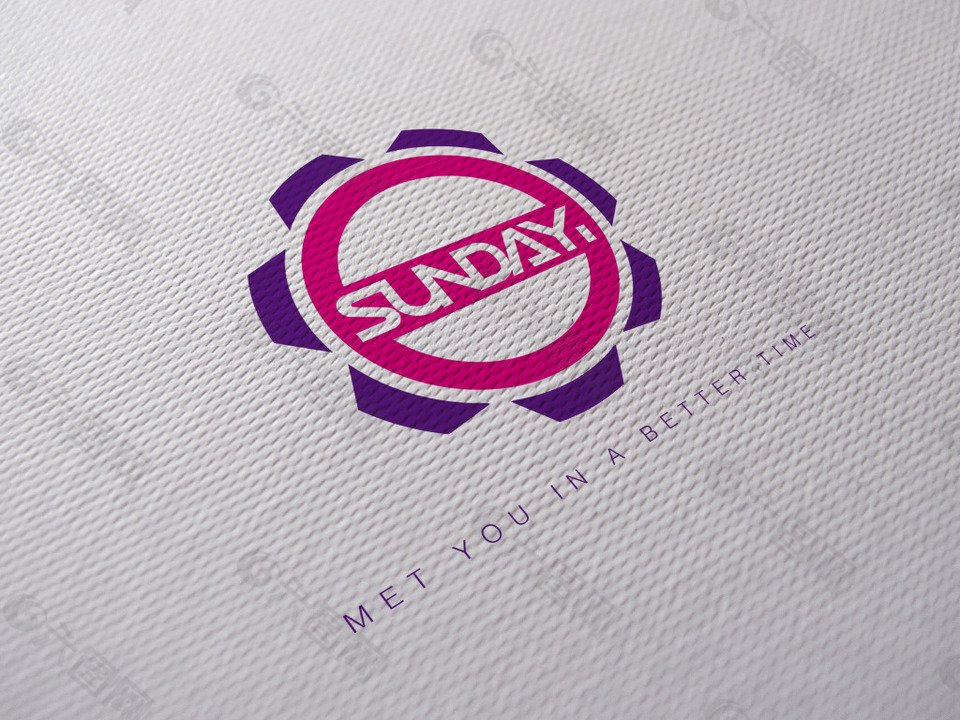 sunday圆形LOGO设计平面广告素材免费下载(图片编号:8821574)-六图网