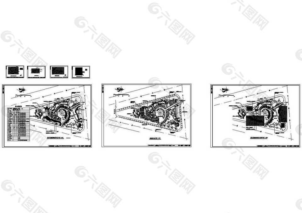 新开河灌木CAD图纸装饰装修素材免费下载(图片编号:8870480)-六图网