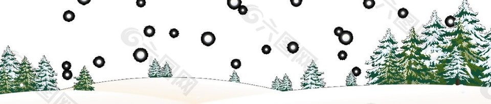 简约圣诞雪地装饰元素设计元素素材免费下载(图片编号:9080760)-六图网