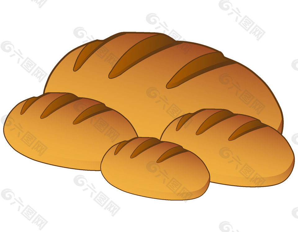 卡通面包矢量图设计元素素材免费下载(图片编号:9282346)-六图网
